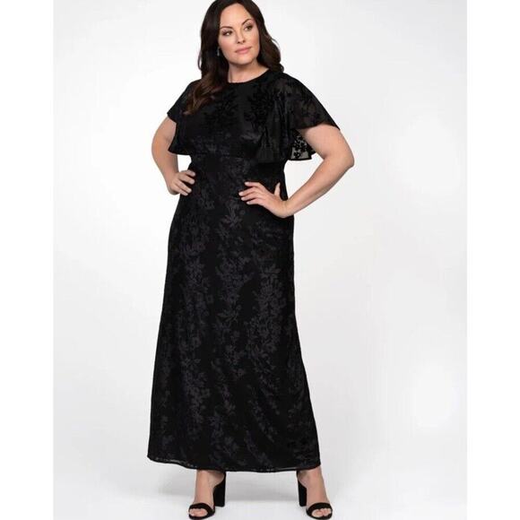 Kiyonna | Jackets & Coats | Kiyonna Parisian Dream Evening Gown Maxi ...